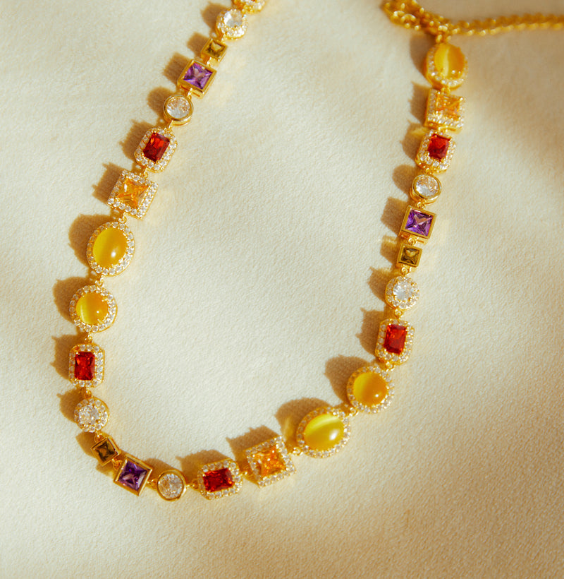 Gemstone Choker